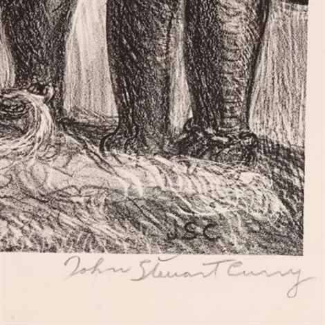Elephants by John Steuart Curry on artnet