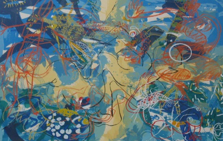 Snorkelling by Frank George Hodgkinson on artnet