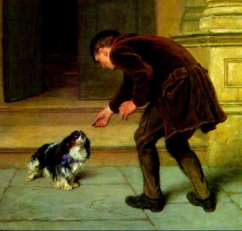 Temptation by Briton Riviere on artnet