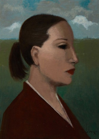 Untitled Portrait de femme by Pierre Lefebvre on artnet