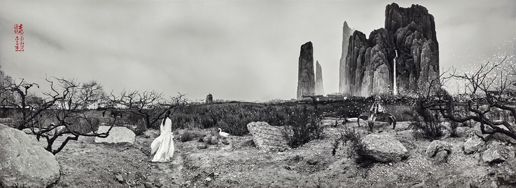 The Peach ColonyThe Peach Blossom Colony by Yang Yongliang on artnet