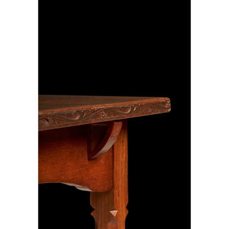 ARTS CRAFTS EXTENDING DINING TABLE, CIRCA 1910 by Arthur W. Simpson on ...