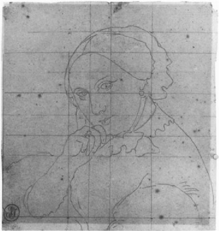 Portrait de Madame Delphine Ingres, née Ramel, seconde épouse de ...