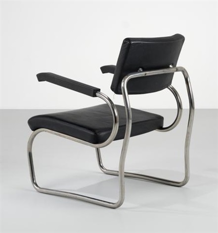 Four cantilever chairs mod. 750 Santelia by Giuseppe Terragni on artnet
