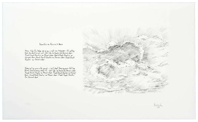 Knockin on Heavens Door by Bob Dylan on artnet