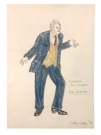 A collection of 297 costume designs for stage productions by Sally ...