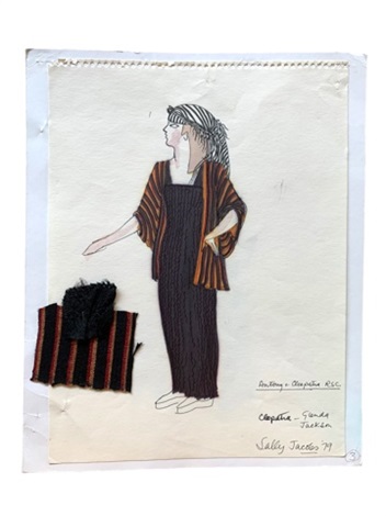 A collection of 297 costume designs for stage productions by Sally ...
