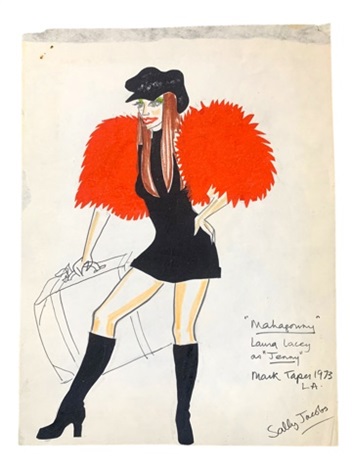 A collection of 297 costume designs for stage productions by Sally ...