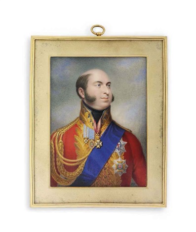 Prince Edward 1767-1820, Duke of Kent and Strathearn, in gold ...