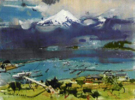 Le mont Fuji by Michel Rodde on artnet