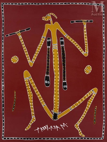 Dancing Mimi Man by Paddy Fordham Wainburranga on artnet