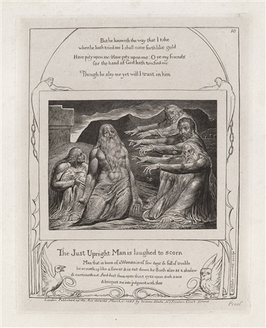 Illustrations of the Book of Job by William Blake on artnet