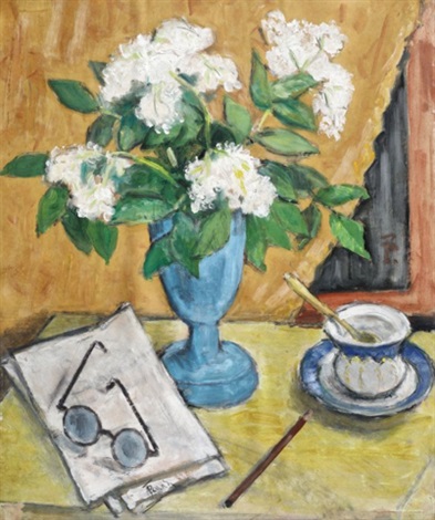 Interior cu vas cu salvie by Theodore Pallady on artnet