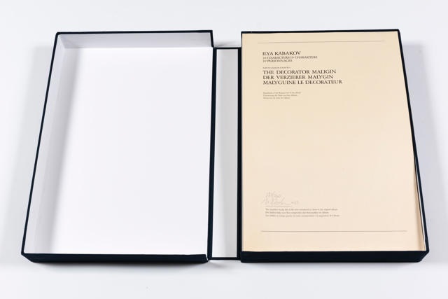 Album 8. The decorator Maligin by Ilya Kabakov on artnet