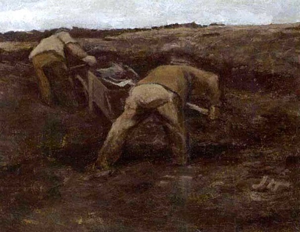 Sand diggers by Jan Toorop on artnet