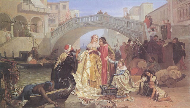 MERCADER DE VENECIA by Ernest Auguste Gendron on artnet