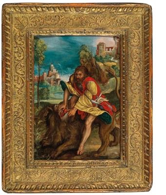 Samson rending the Lion by Albrecht Dürer on artnet