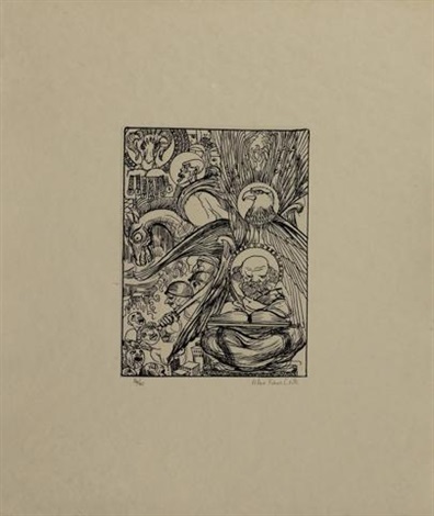 From the Revelation of St. John the Divine series by Allan Rohan Crite ...