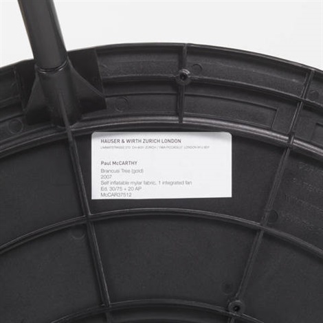 Brancusi Tree by Paul McCarthy on artnet