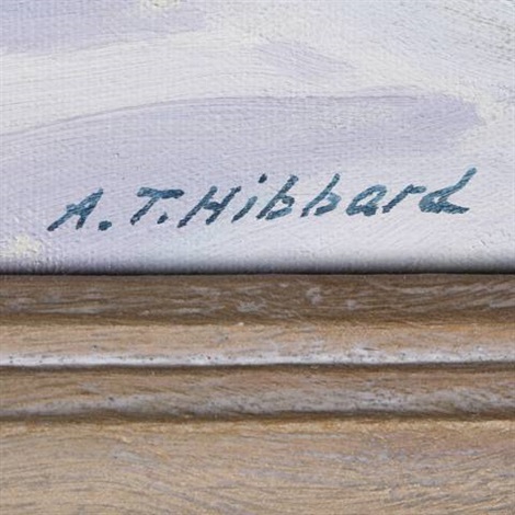 Snowy Brook by Aldro Thompson Hibbard on artnet