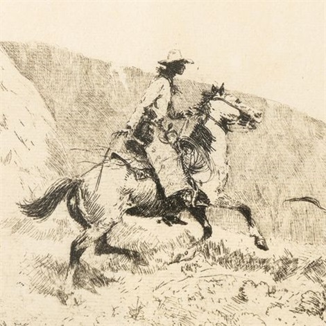 Combing a Draw by Edward Borein on artnet