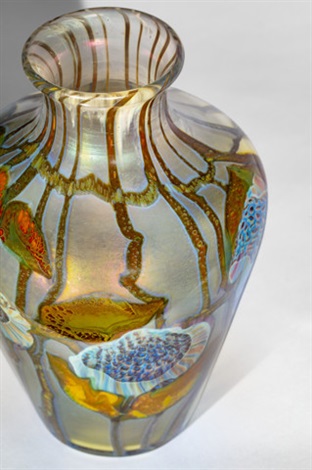 PAPERWEIGHT VASE, CIRCA 1907-1910 by Tiffany Studios on artnet