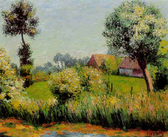 Paysage by Auguste Herbin on artnet