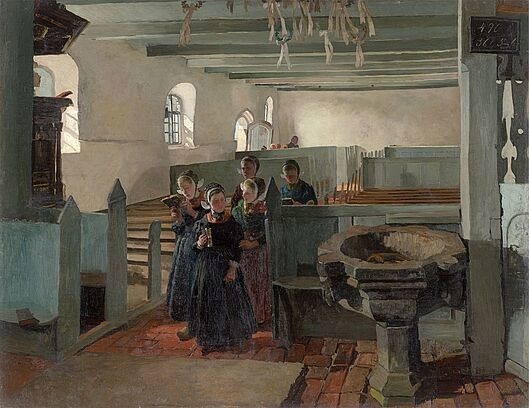 Confirmanten by Christian Ludwig Bokelmann on artnet