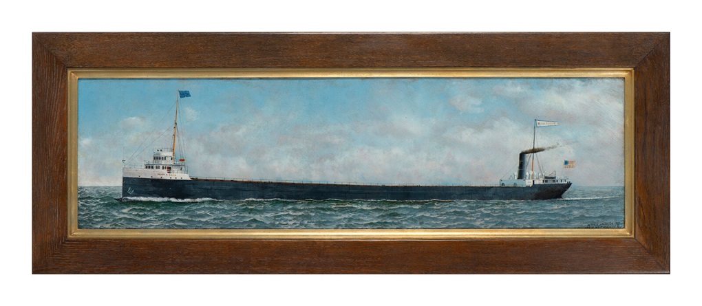 Steamship Henry B. Smith by Antonio Jacobsen on artnet