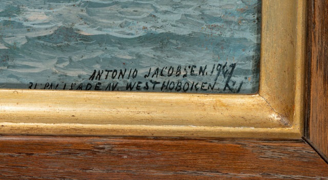 Steamship Henry B. Smith by Antonio Jacobsen on artnet