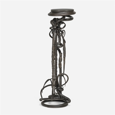 Plant stand by Albert Paley on artnet