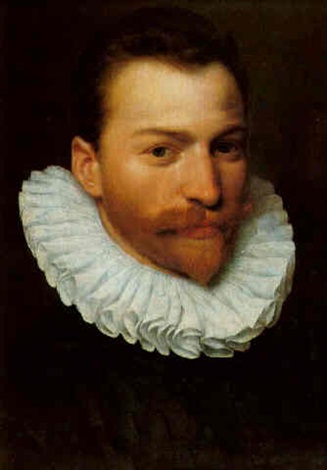 Portrait of a bearded man wearing a white ruff collar by Frans Pourbus ...