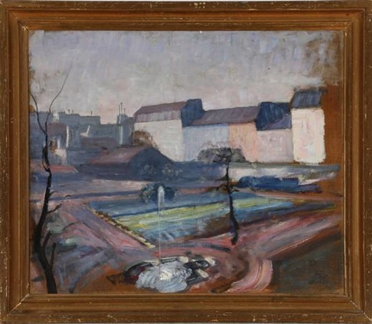 Jardin de lInstitution des Sourds-Muets by Ludvig Find on artnet