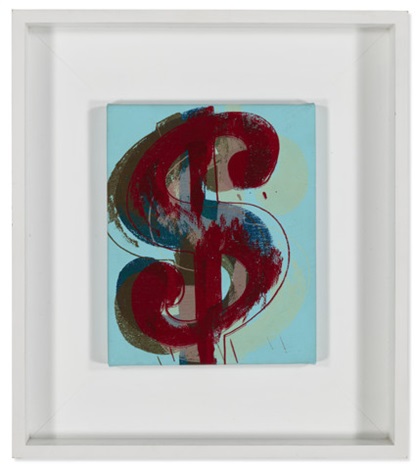 Dollar Sign by Andy Warhol on artnet