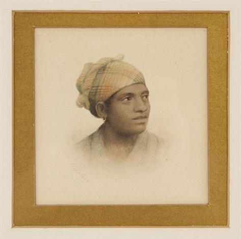 WC Portrait of a Young Woman by Maria Howard Weeden on artnet