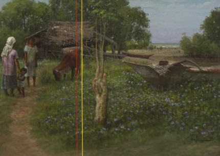 Mag-Ina sa Dalampasigan by Romulo Galicano on artnet