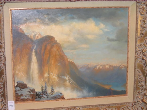 Mountain landscape by D. Michael McCarthy on artnet