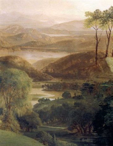 Sunrise on the Hudson by Thomas Prichard Rossiter on artnet