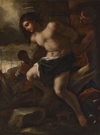 The Martyrdom of Saint Sebastian by Luca Giordano on artnet