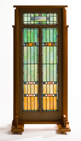 Clerestory Window from Pacific Savings Bank, Iowa by Louis Millet and ...