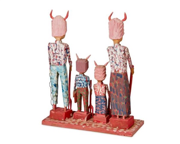 Devil Family With Snake by Carl McKenzie on artnet