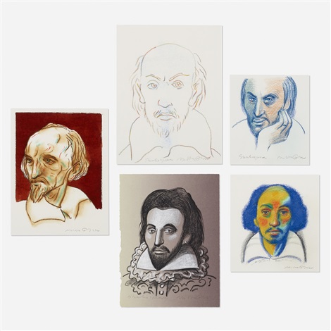 Shakespeare, original art for Theatre for a New Audience five works by ...