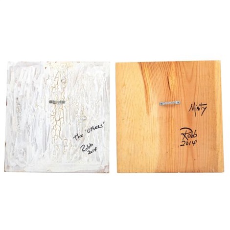 Two portraits, The Others and Misty by Jim Robb on artnet