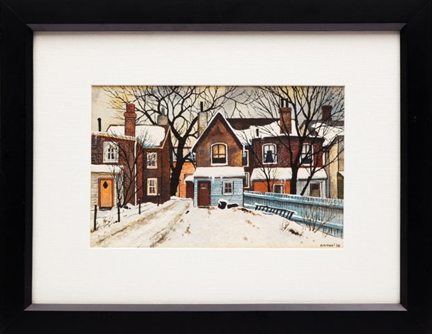 Lane to Lewis Street by John Kasyn on artnet