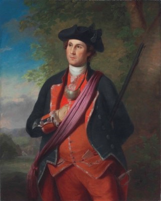 Portrait of George Washington as a Colonel of the Alexandria Militia ...