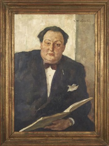 Portrait de Jury Frankel by Lotte Laserstein on artnet