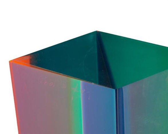 Polychromatic Pillar Sculpture by Vasa Velizar Mihich on artnet