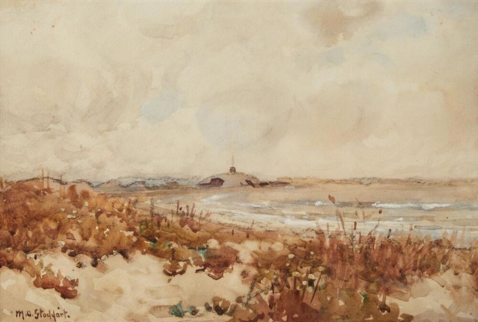 The Cave Rock, Summer Chch, S. Island, New Zealand by Margaret Olrog ...