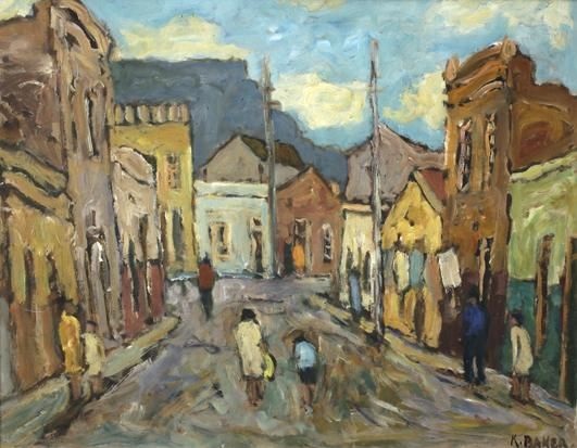 Street scene, District Six by Kenneth Baker on artnet