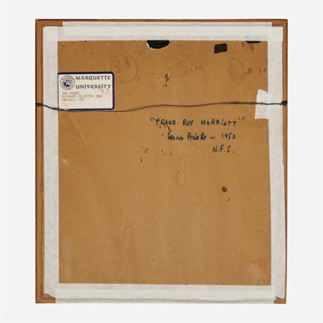 Frank Roy Harriot by Karl Priebe on artnet